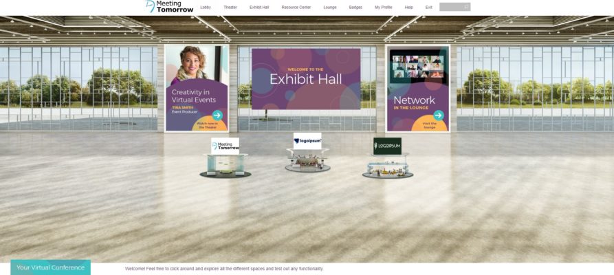 3D Virtual Trade Show | Virtual Trade Show Production